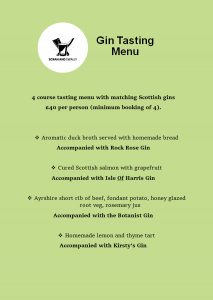 Our Unique Menus - Scran And Swally