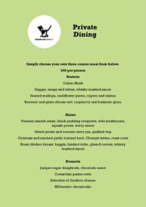 Our Unique Menus - Scran And Swally